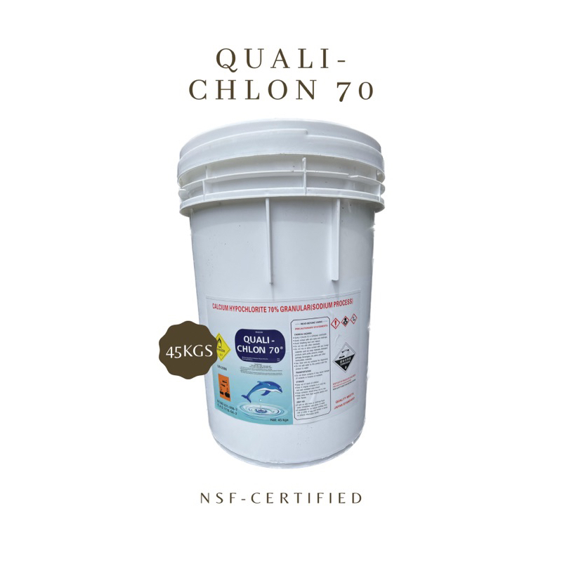 Quali-chlon 70 45kgs (JAPAN Quality, NSF Certified) | Shopee Philippines