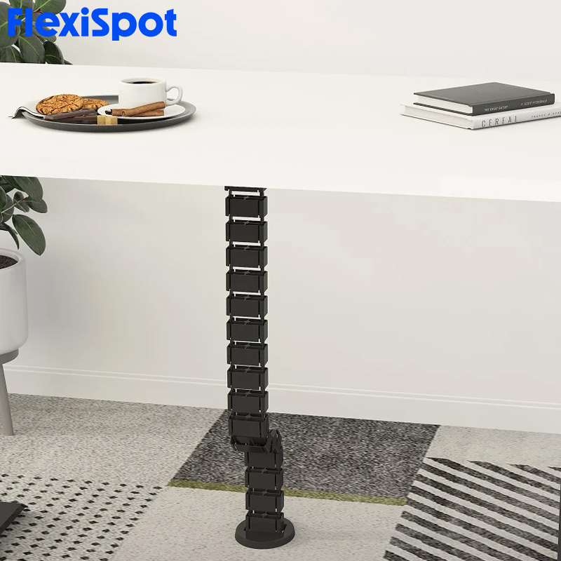 FlexiSpot CMP017 Cable Management Spine 47" Desk Cord Organizer ...