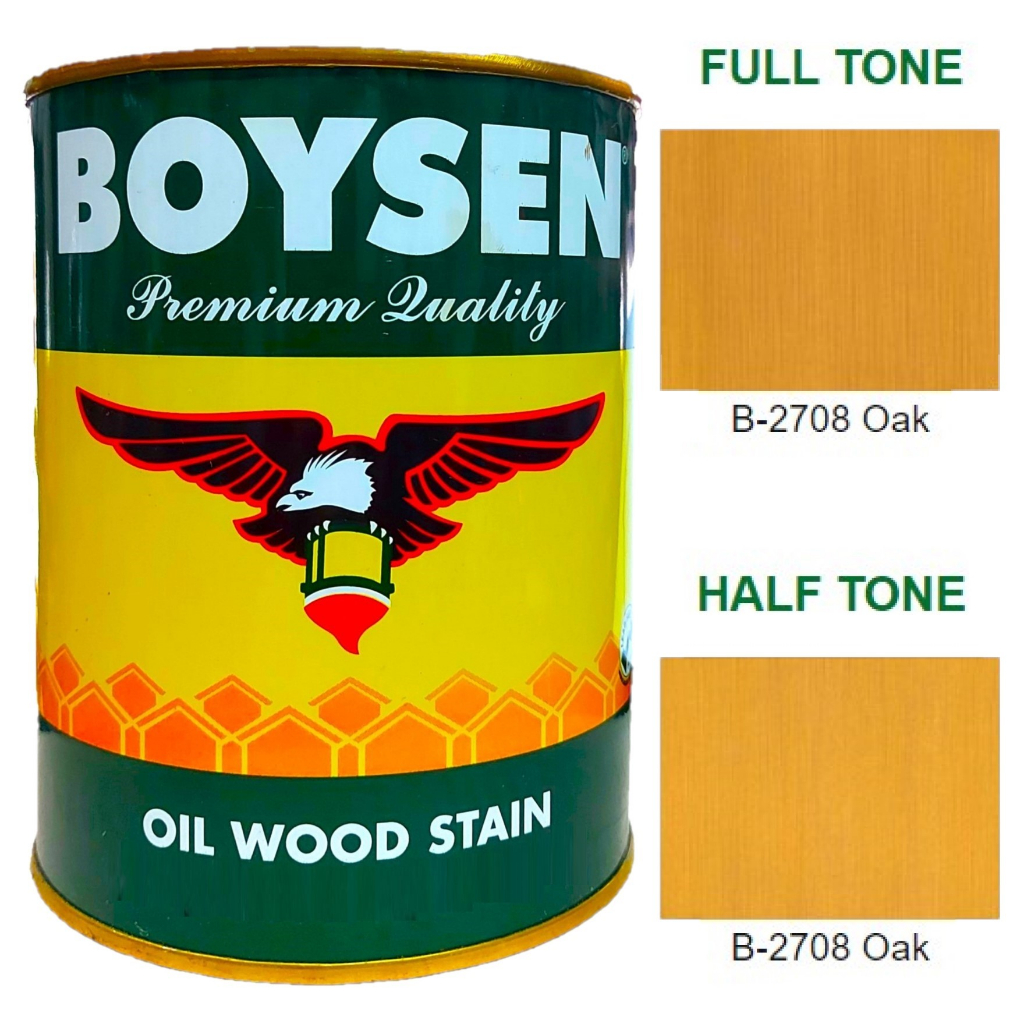 Boysen Oil Wood Stain (Available in Different Colors) - 1L | Shopee ...