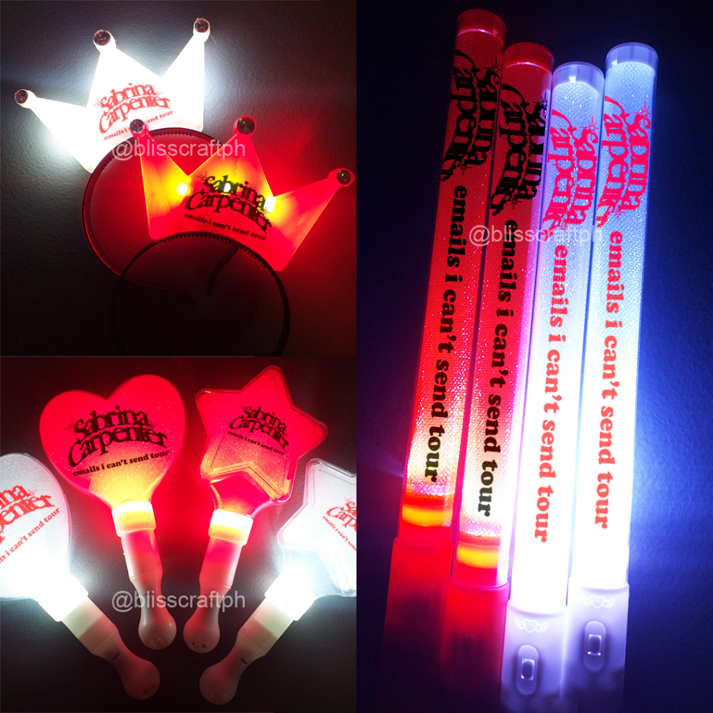 [COD] SABRINA CARPENTER EICST Light Stick Penlight LED Crown Headband ...