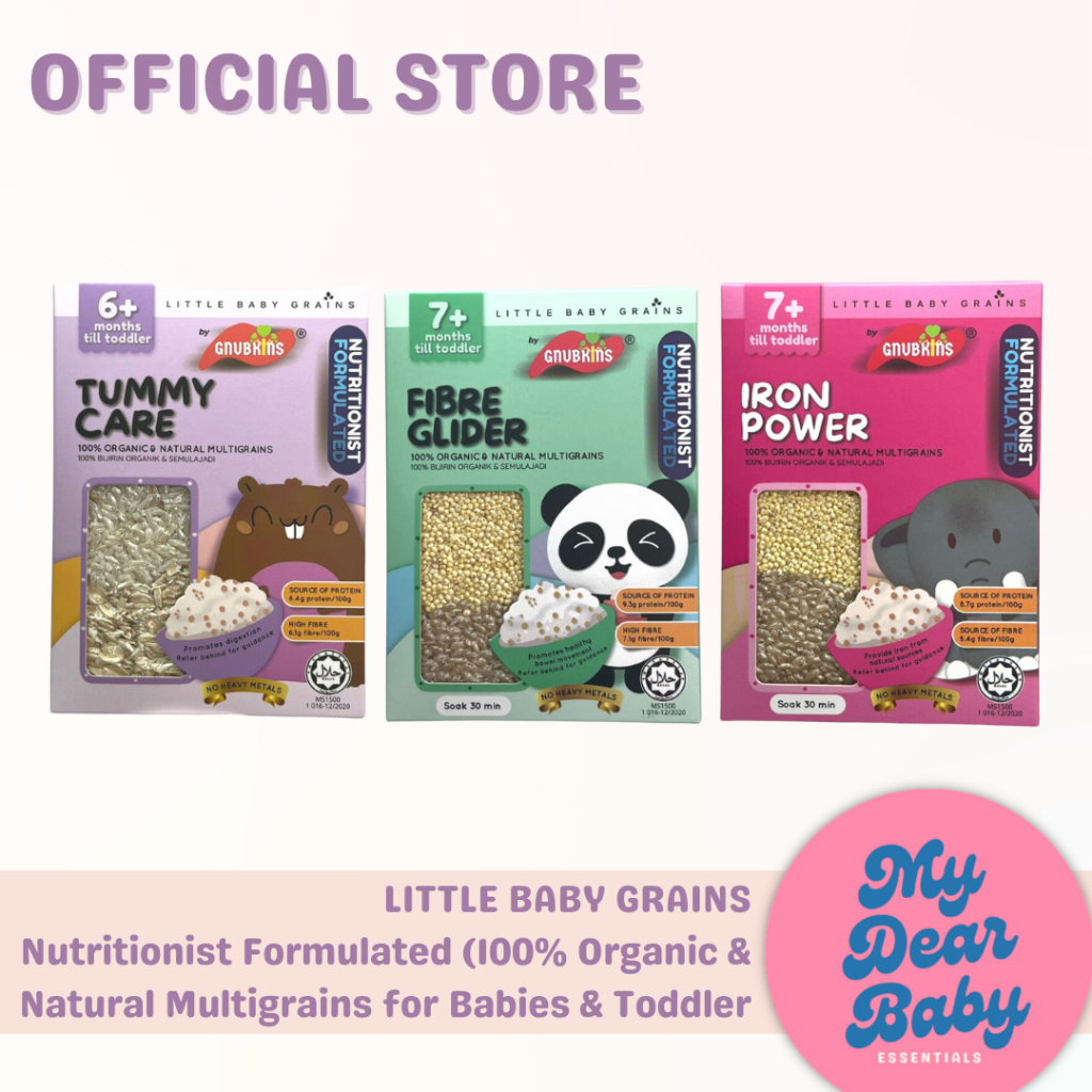 LITTLE BABY GRAINS - Nutritionist Formulated (100% Organic Multigrains ...