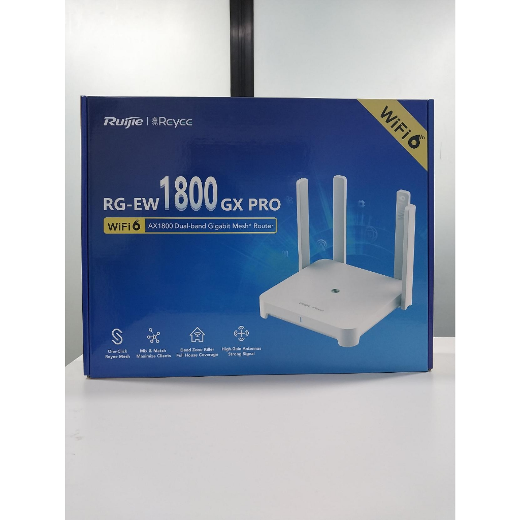 RUIJIE Wireless Router RG-EW1800gx PRO | Shopee Philippines