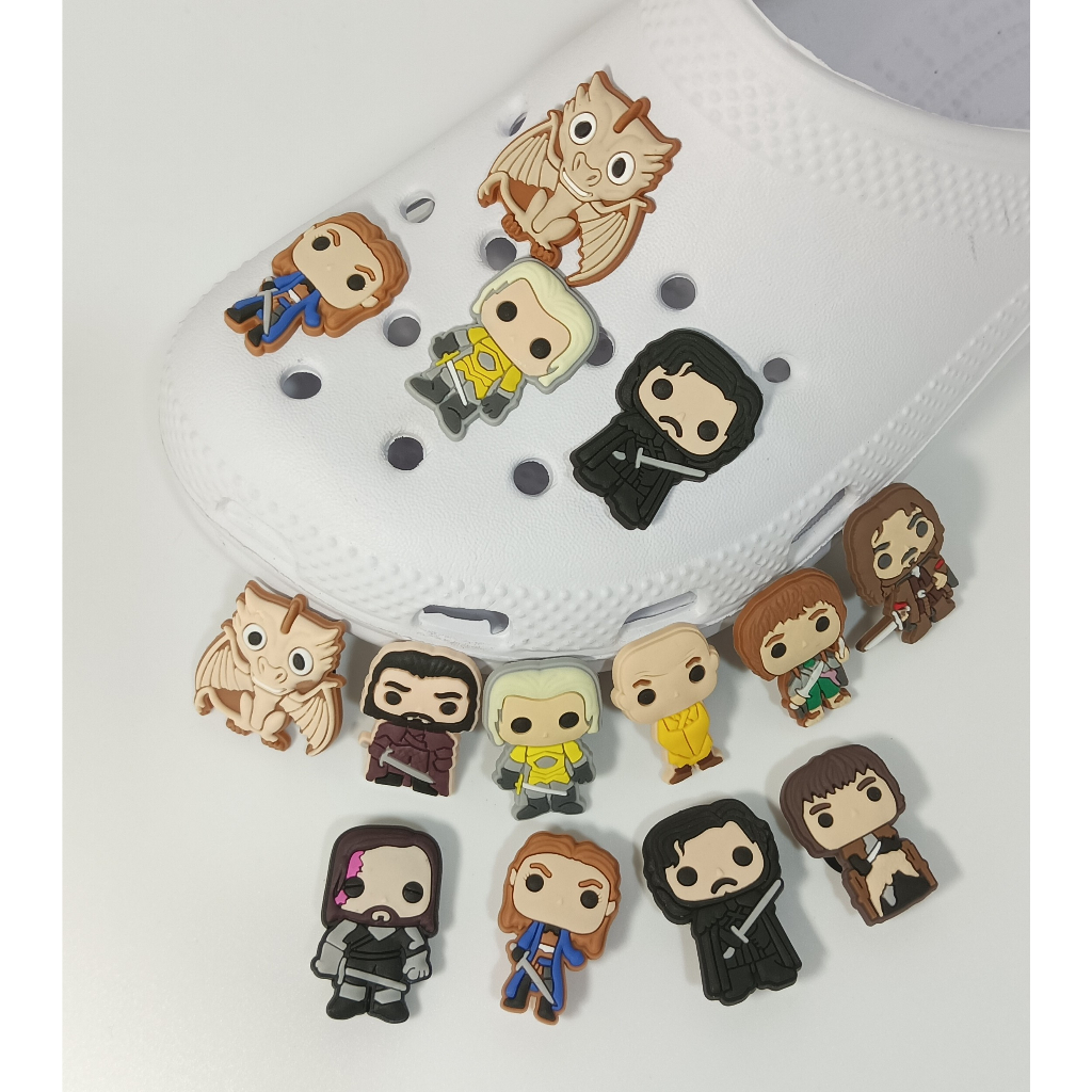 new jibbitz assorted character (10 pesps each) | Shopee Philippines