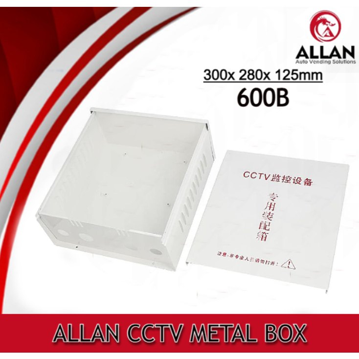 ALLAN Metal Junction Box Electrical Project Wiring Distribution Box For ...