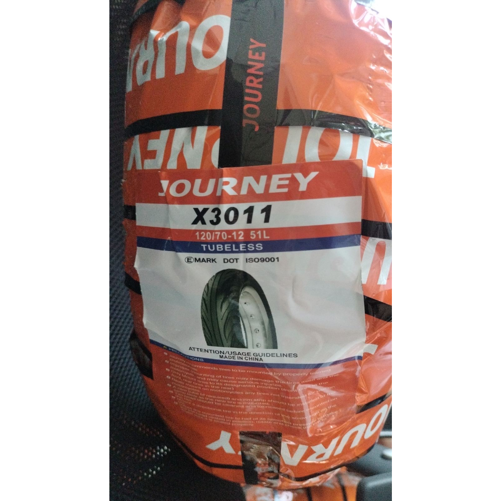 Journey Tubeless Tires X3011 130/70-12 56L 110/70-12 47L 120/70-12 51L ...