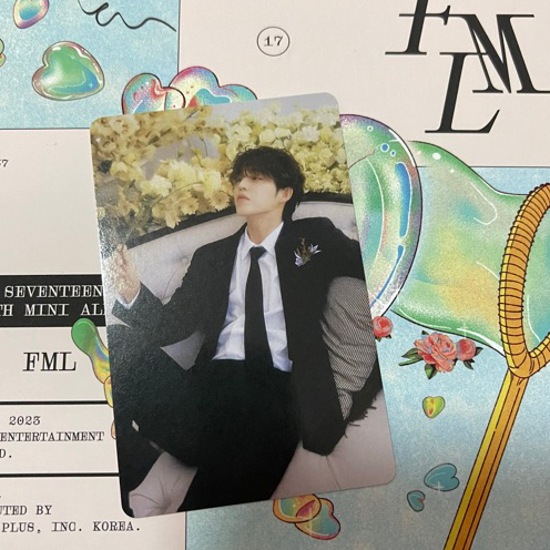 OFFICIAL SEVENTEEN 10 Mini Album FML SVT Scoups Binder Booklet ...