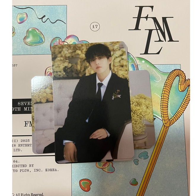 OFFICIAL SEVENTEEN 10 Mini Album FML SVT Scoups Binder Booklet ...