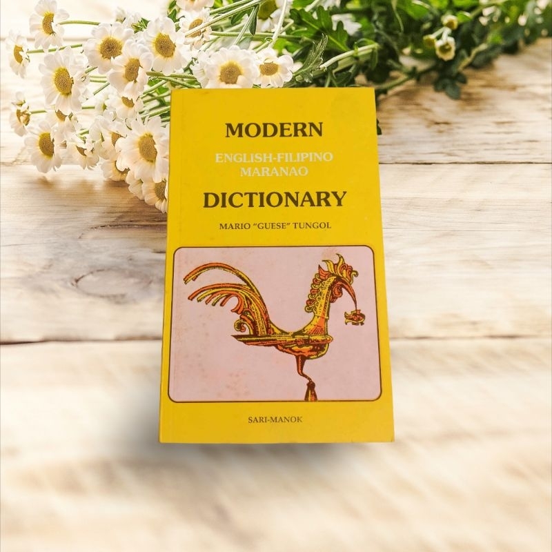 Modern English Filipino Maranao By: Mario "Guese"Tungol | Shopee ...