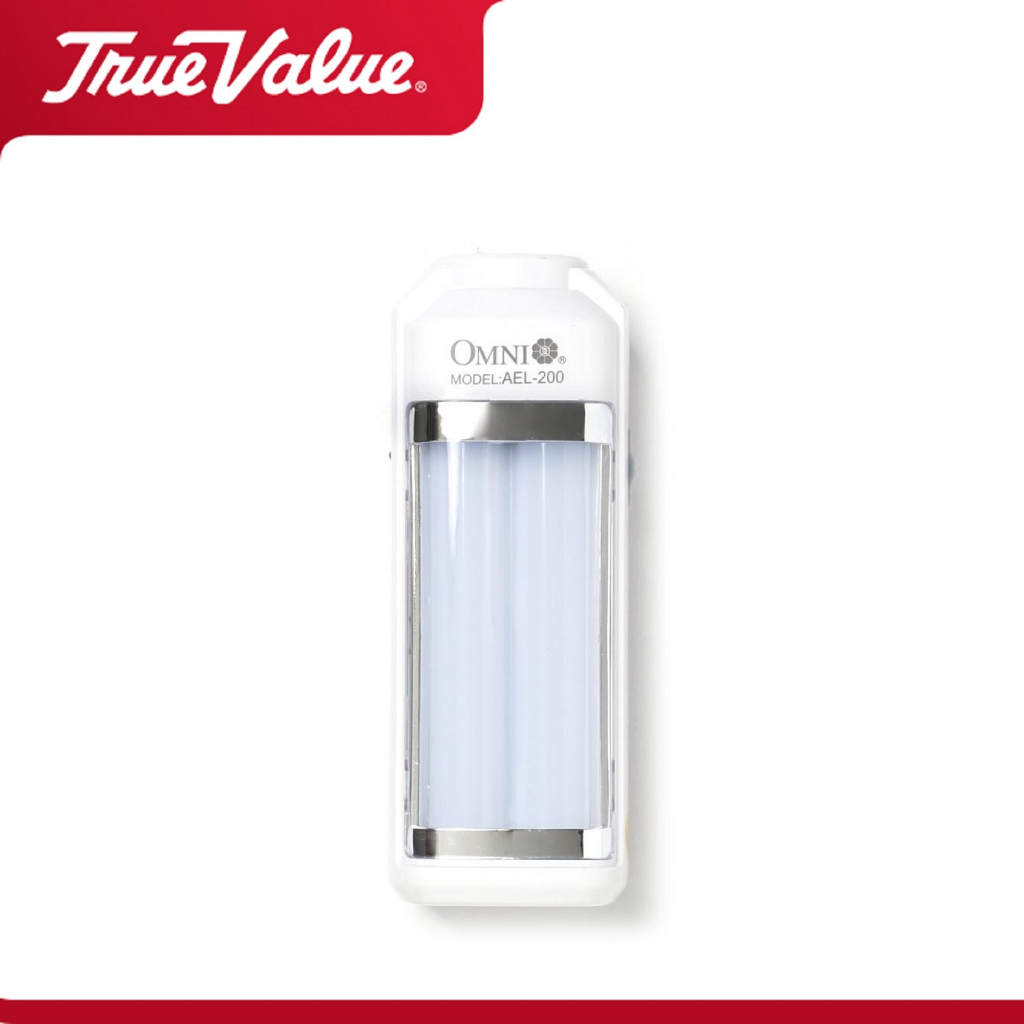 Omni LED Rechargeable Emergency Light 1W+2W (AEL-200) | Shopee Philippines