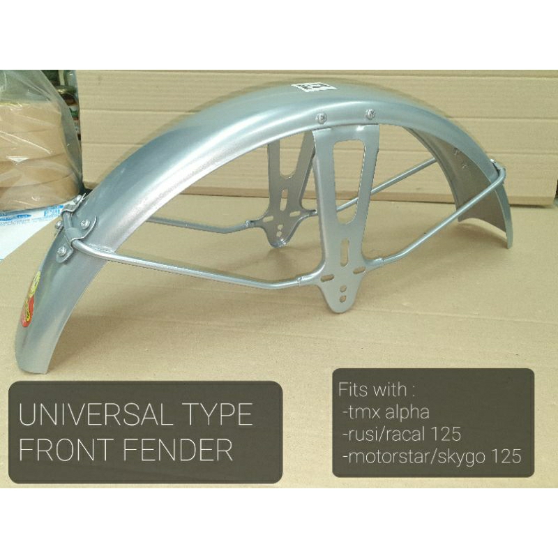 universal front fender/steel fender for rusi/alpha | Shopee Philippines