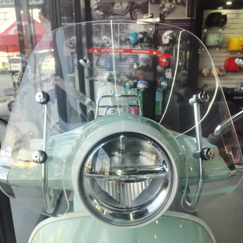 AUTHENTIC GENUINE VESPA FLY SCREEN IN CLEAR FOR VESPA PRIMAVERA ...