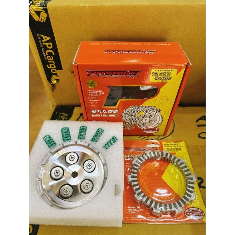 Pitsbike Hyper Clutch set with Lining Sniper 150 | Shopee Philippines