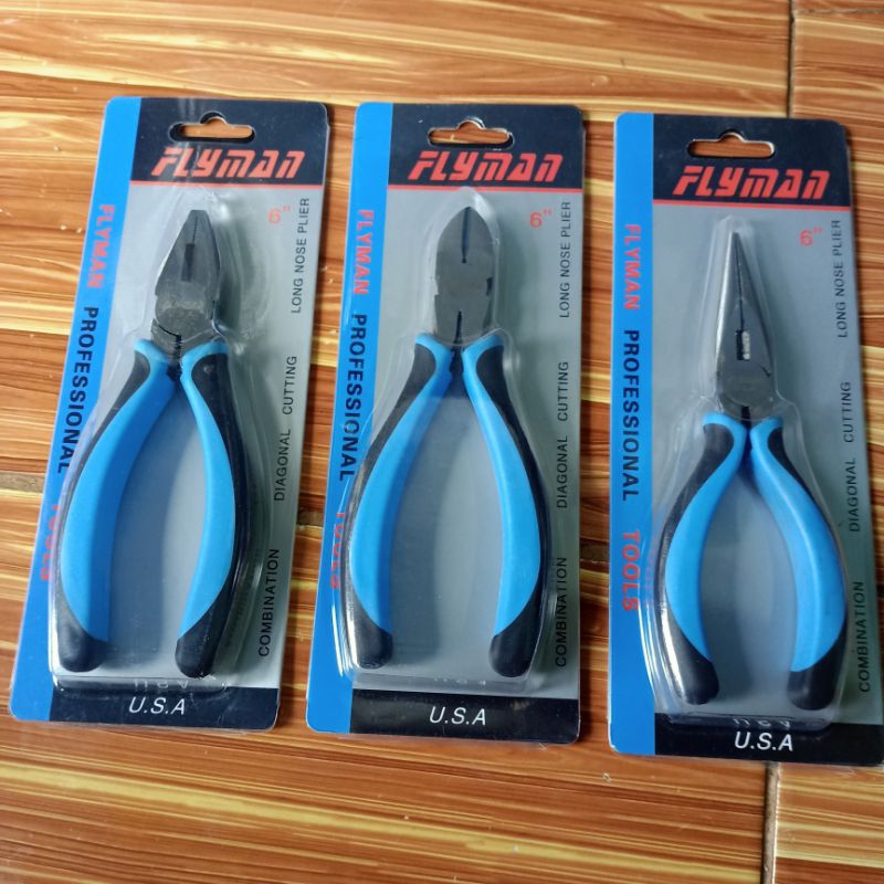 flyman usa plier size-6 long plies cutter | Shopee Philippines