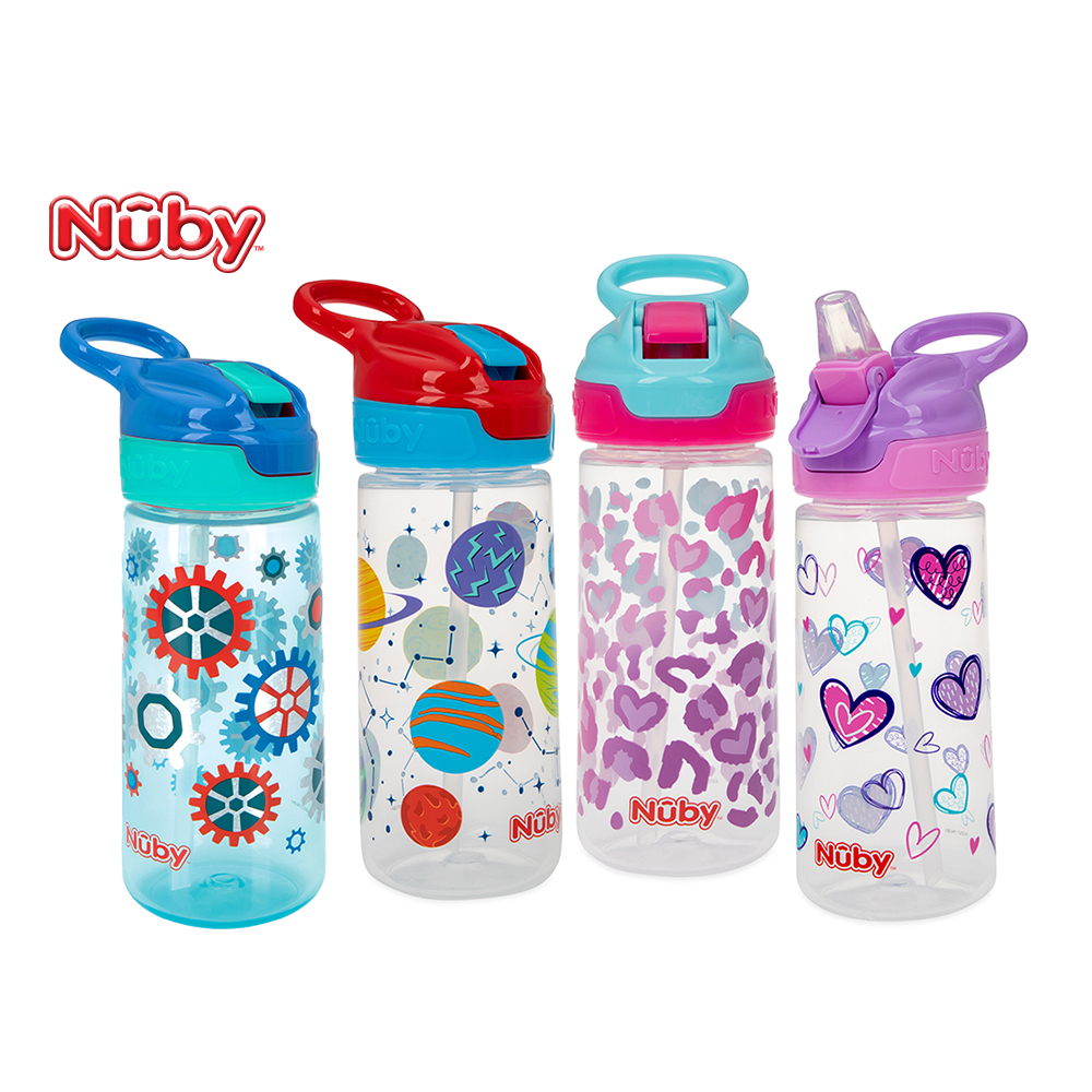 Nuby 18m+ Flip-It Reflex Straw Toddler Cup | Shopee Philippines