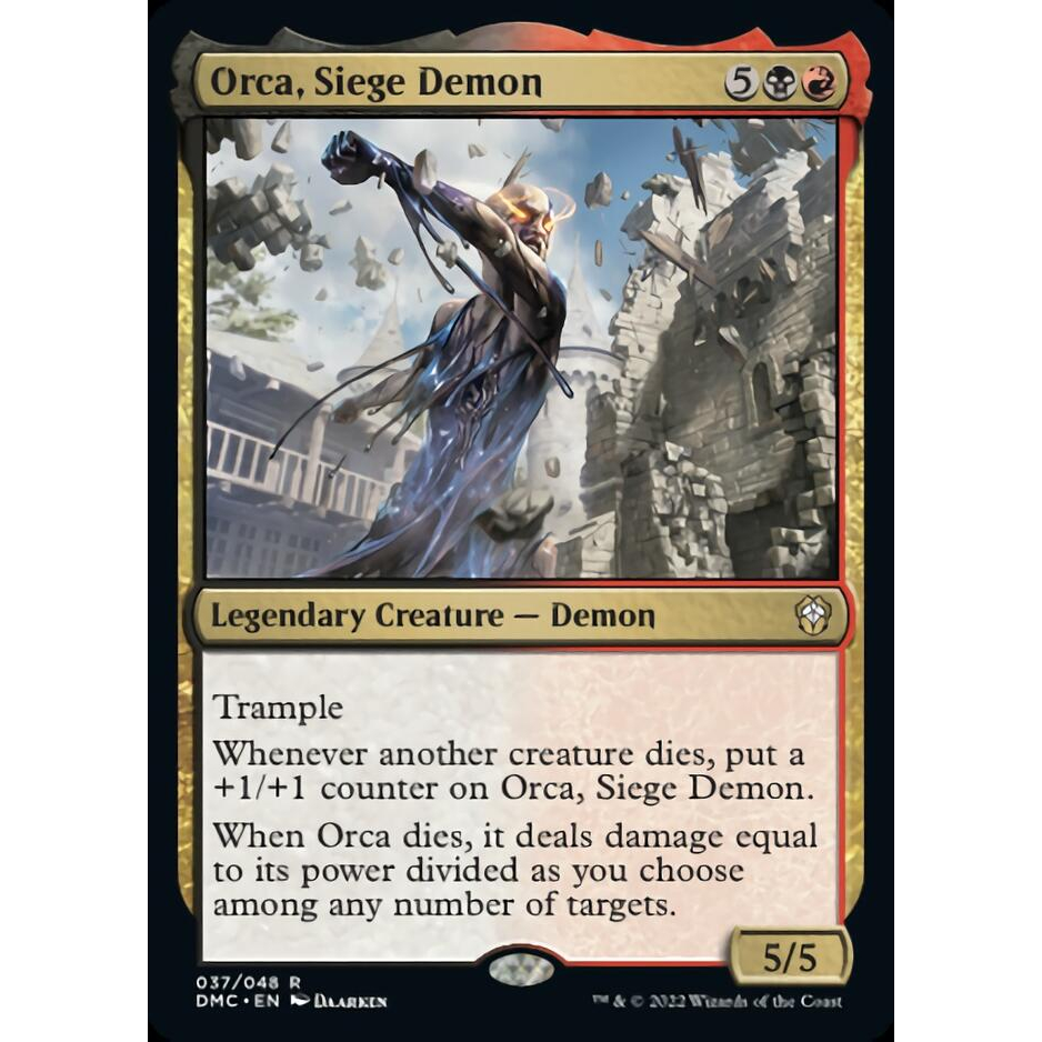 Orca, Siege Demon - Commander: Dominaria United (DMC) | Shopee Philippines