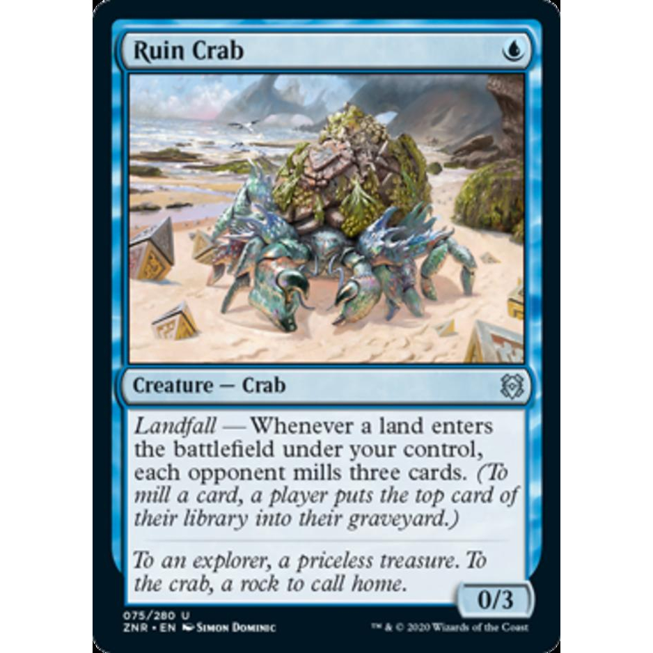 Ruin Crab - Zendikar Rising (ZNR) | Shopee Philippines