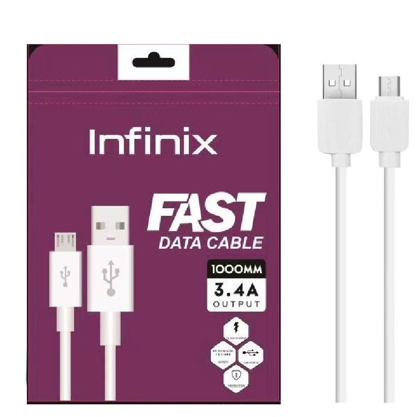 PinSan INFINIX 3.0A Flash Charger Cable Quick Fast Charge Micro Android ...