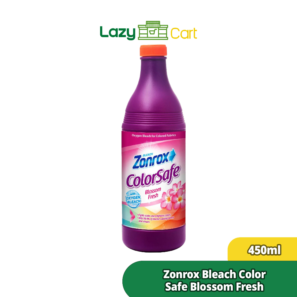 Lazycart Zonrox Bleach Color Safe Blossom Fresh 450ml - Gentle ...