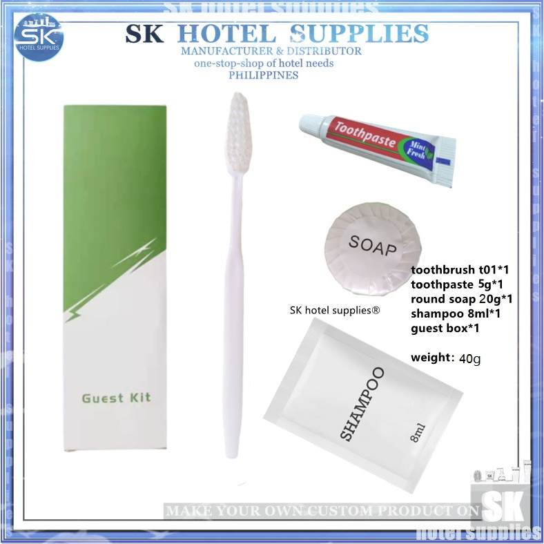 Hotel Guest Kit Set 3 Travel Kit 100sets【SK hotel amenities】 | Shopee ...