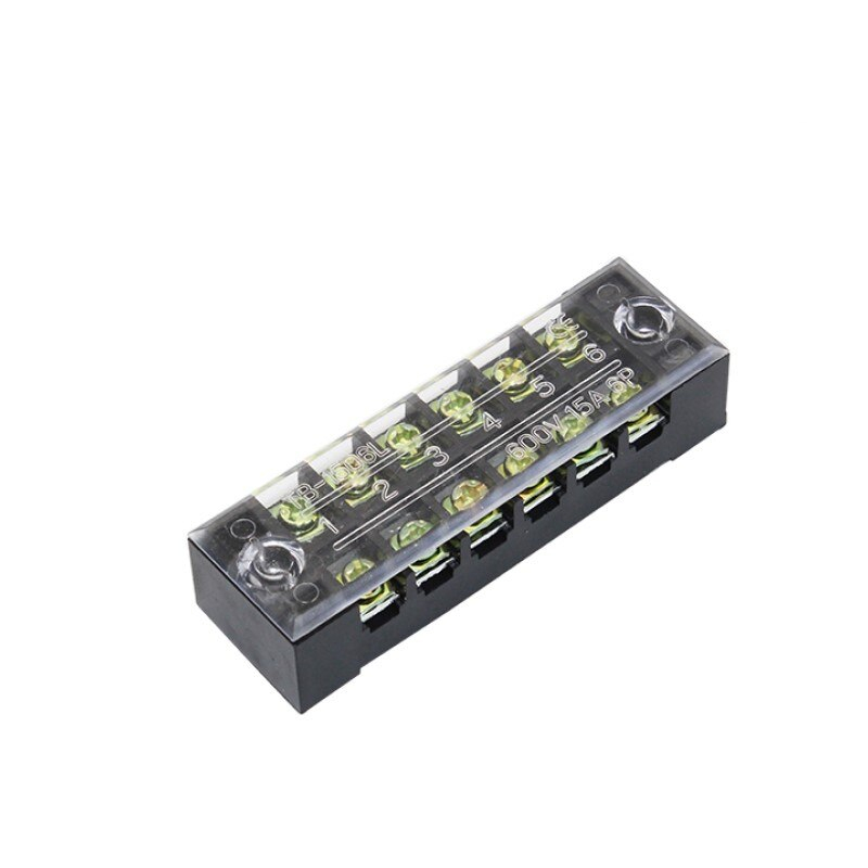 Terminal Block 600V 3 to 8 Slots 15A 25A Copper Molded Type Electrical | Shopee Philippines
