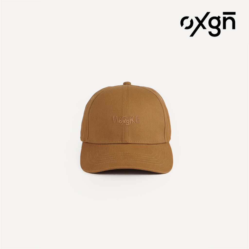 OXGN Woke Curved Cap For Men And Women (Tan) | Shopee Philippines