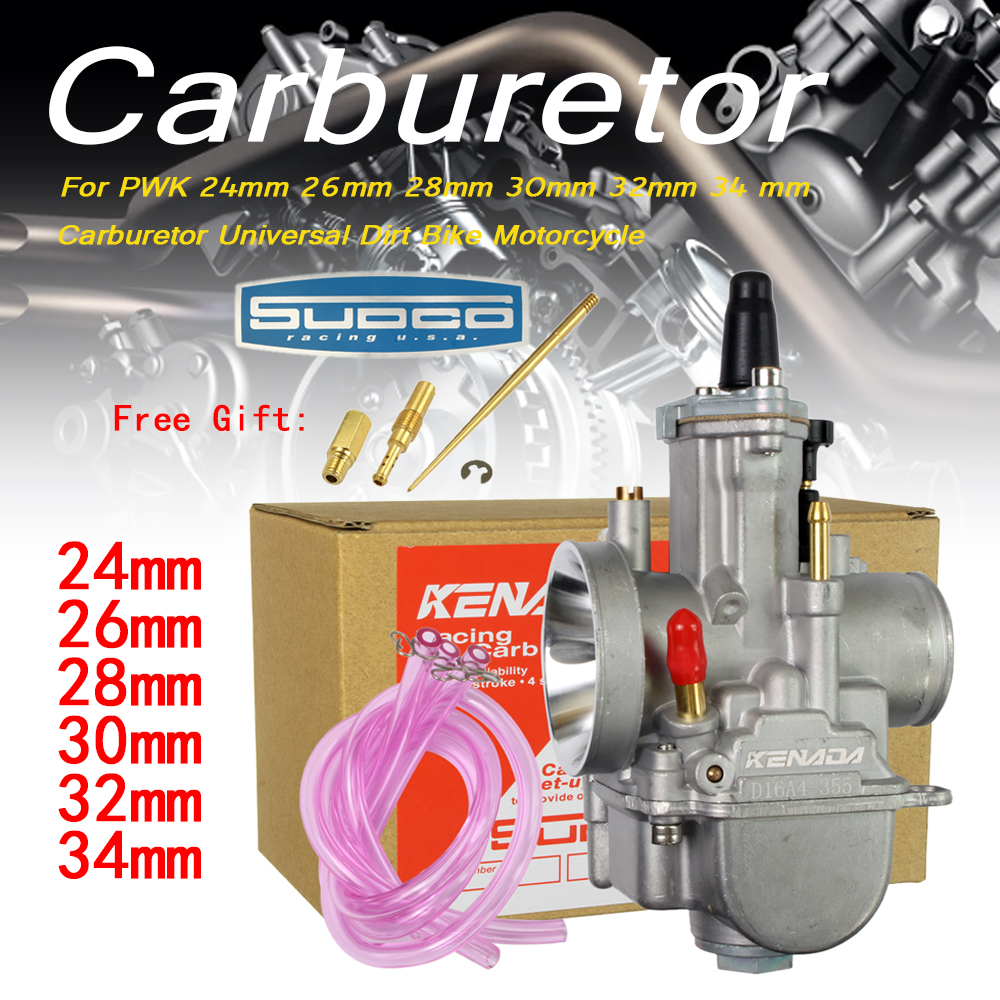 PWK 24mm 26mm 28mm 30mm 32mm 34 mm For Carburetor Universal Dirt Bike ...