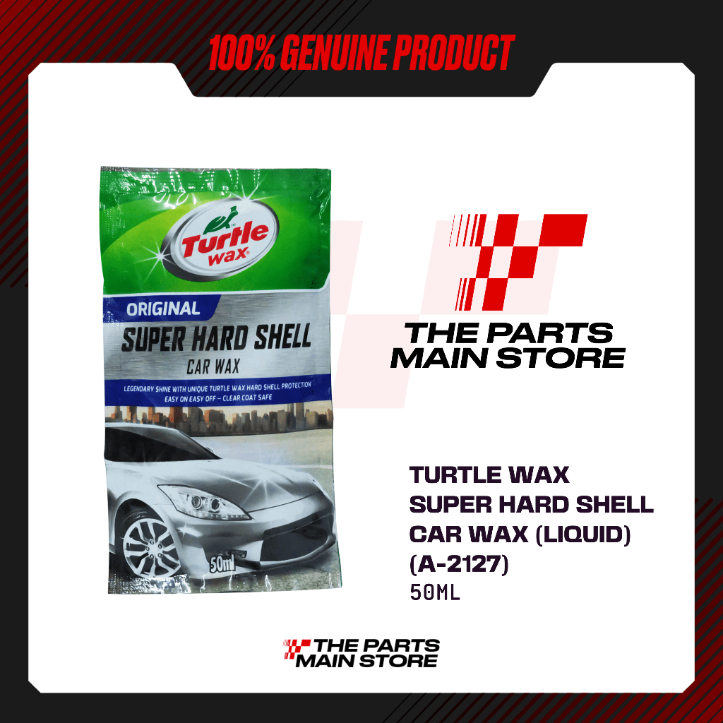 TURTLE WAX SACHET SUPER HARD SHELL LIQUID (A-2127) (T-123Pi) 50ML ...