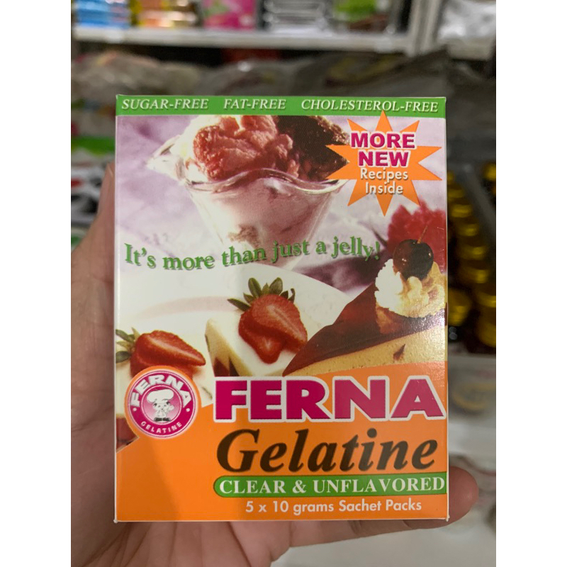 Ferna Gelatine powder 50g | Shopee Philippines