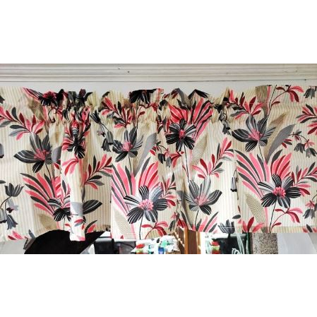 Valance Curtain Grass Design - 60x15 Inches | Shopee Philippines