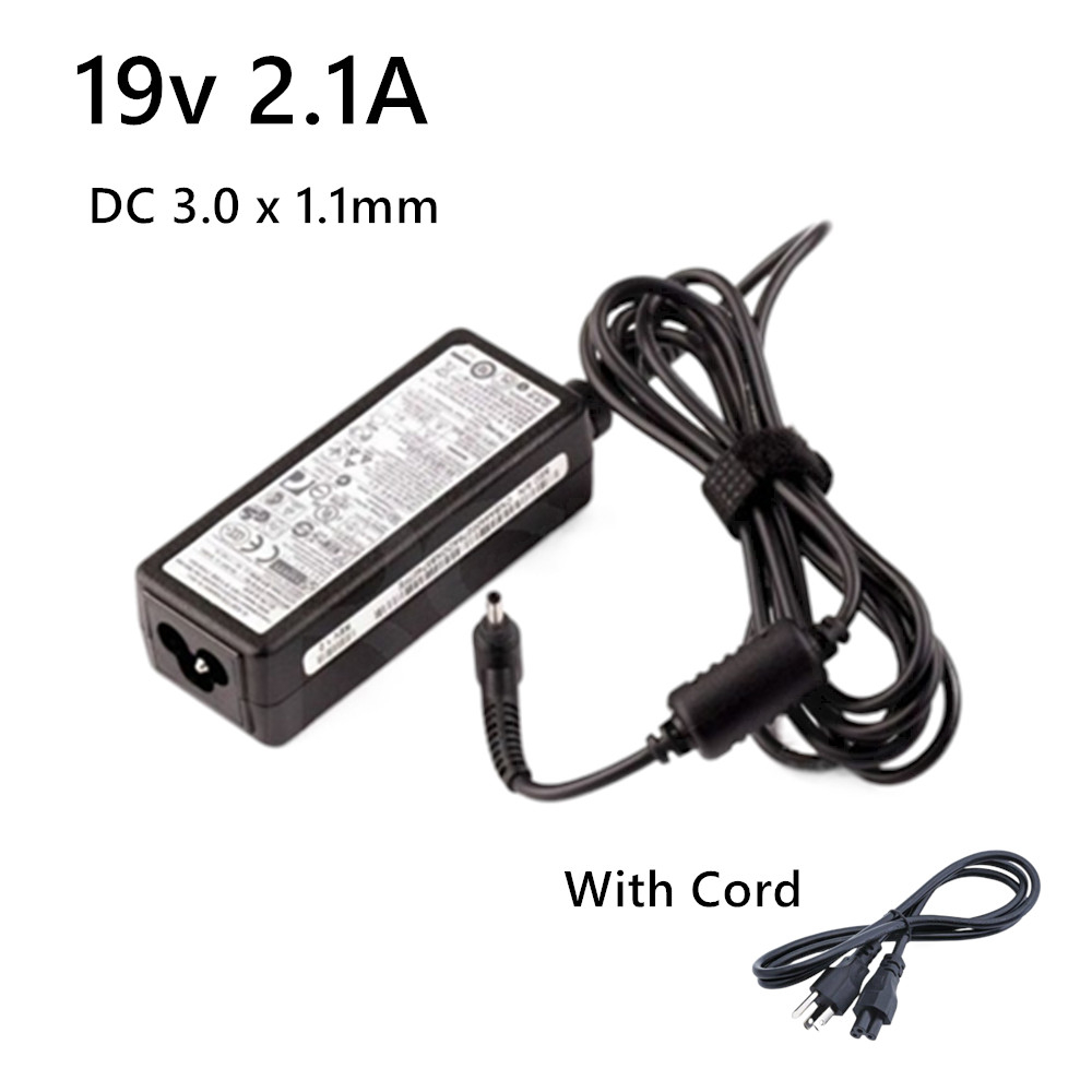 Samsung Laptop Charger 40W Power 19V 2.1A 3.0mm x 1.1mm For NP305U1A ...