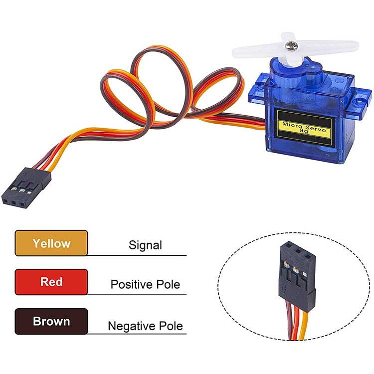 NEW SG90 Servo-9 gms Mini/Micro Servo Motor Tower Pro | Shopee Philippines