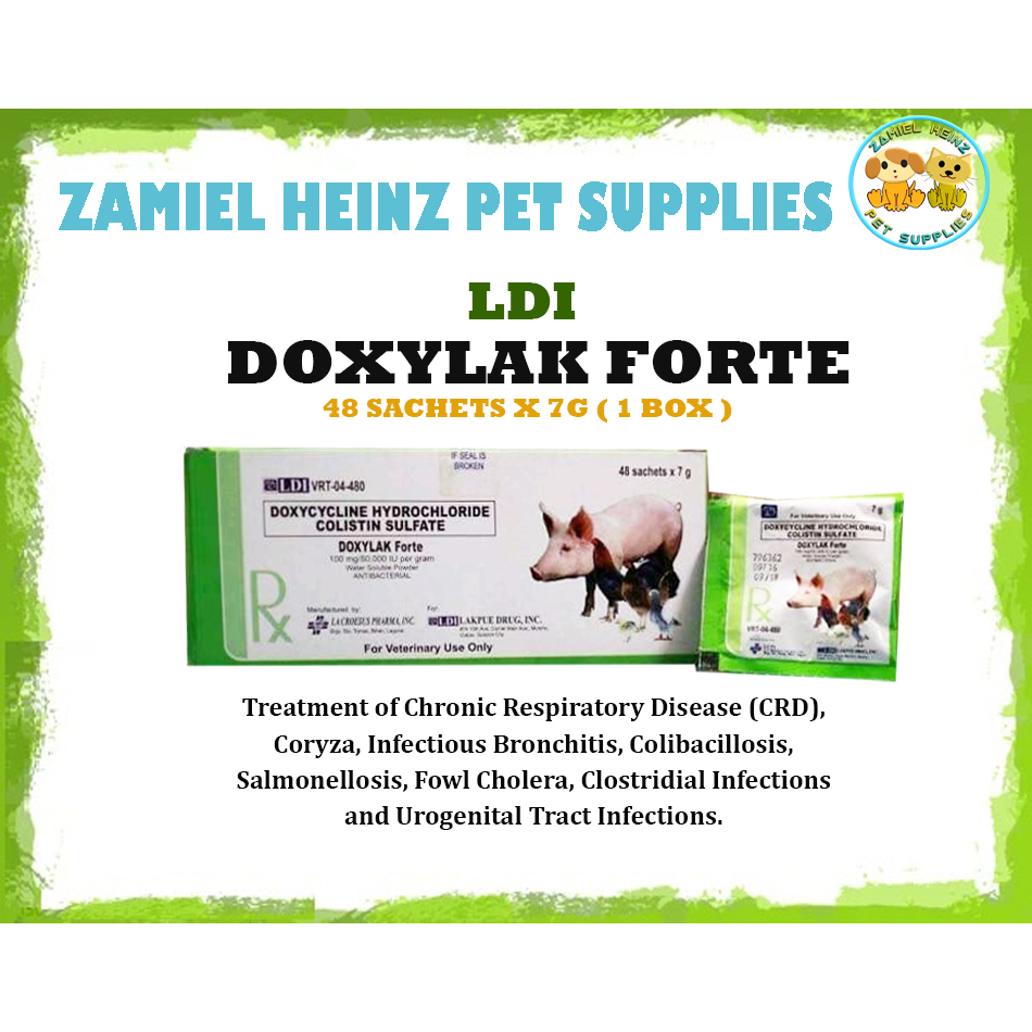 DOXYLAK FORTE POWDER ( 48 Sachets X 7g | 1 BOX ) | Shopee Philippines