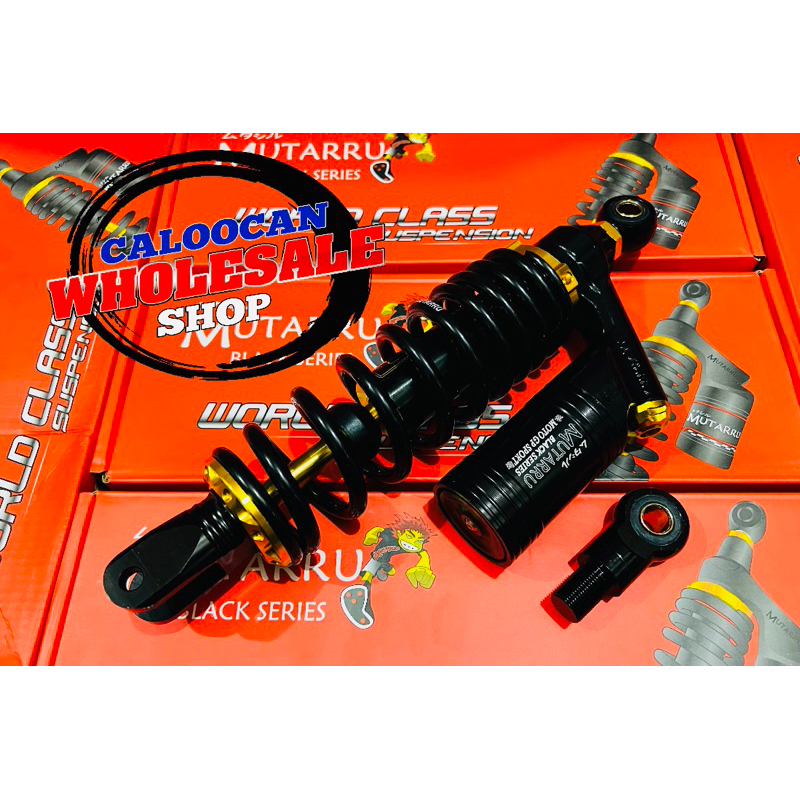 MUTARRU SHOCK 310MM-330MM MOTO GP BLACK SERIES CLICK BEAT MIO | Shopee ...
