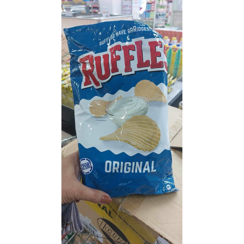 LAYS / RUFFLES Cheddar And Sour Cream Chips - 13oz | Shopee Philippines