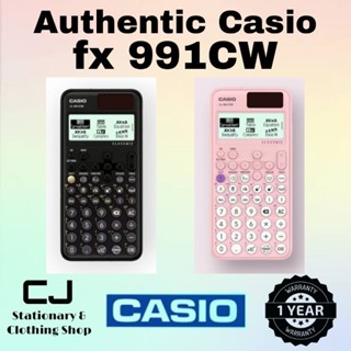 AUTHENTIC CASIO FX 991CW Scientific Calculator 991 CW PINK BLUE BLACK ...
