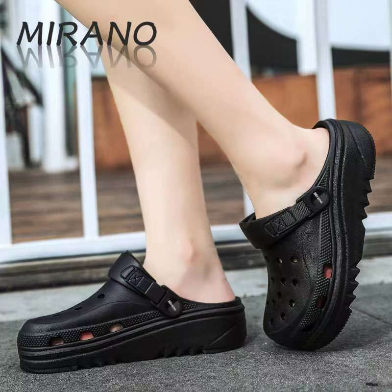 Korean Topgrade High Quality Slippers Classic Literide Hole Clogs Plain ...