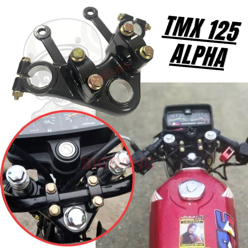 BIGBANG Motorcycle Butterfly Tmx 125 Alpha Handle Lowering Crown ...