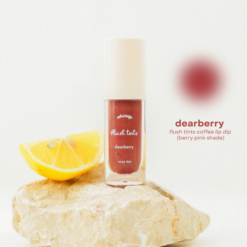 Whimsy Dearberry Flush Tints Lip Dip | Shopee Philippines