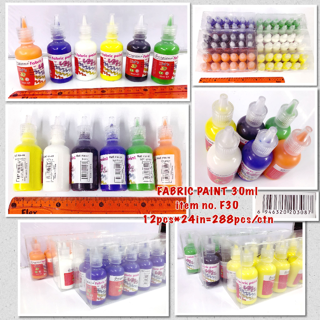 HOKKA Fabric Paint 30ML F30 | Shopee Philippines