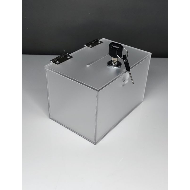 Acrylic Tip Box 6L x 4W x 4H inches | Shopee Philippines