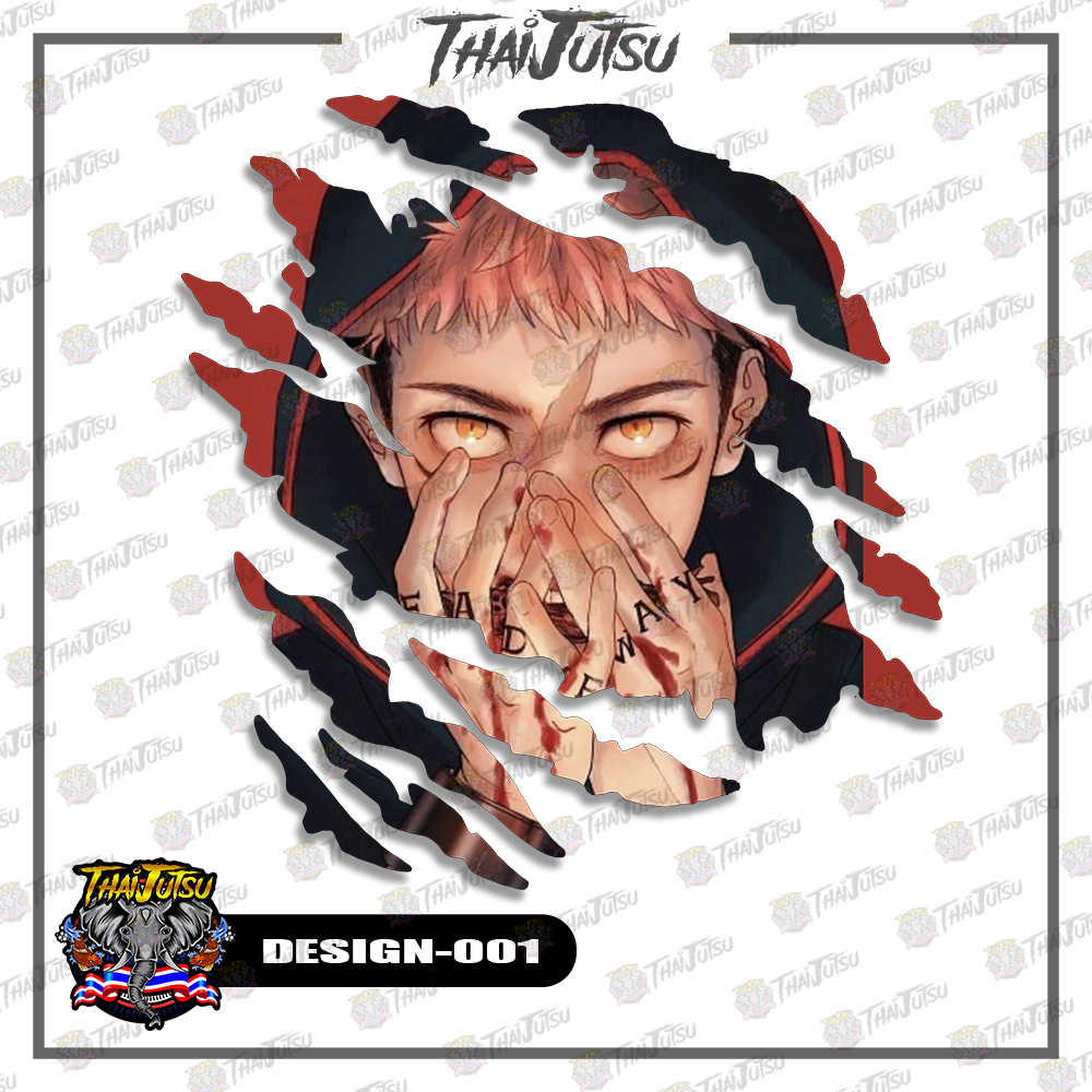 JUJUTSU KAISEN PART 2 | ANIME SCRATCH STICKER【ThaijutsuStickers ...