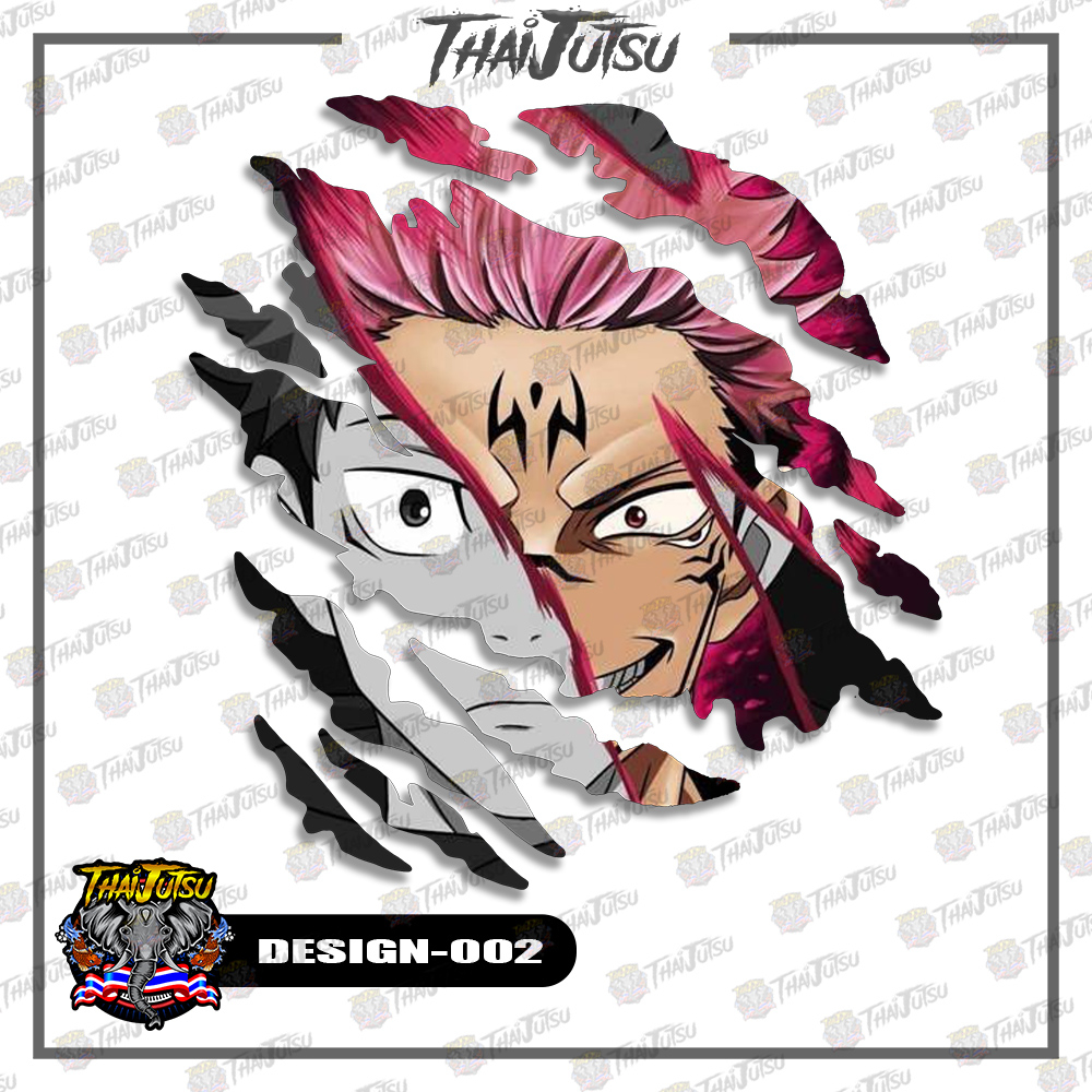 JUJUTSU KAISEN PART 2 | ANIME SCRATCH STICKER【ThaijutsuStickers ...