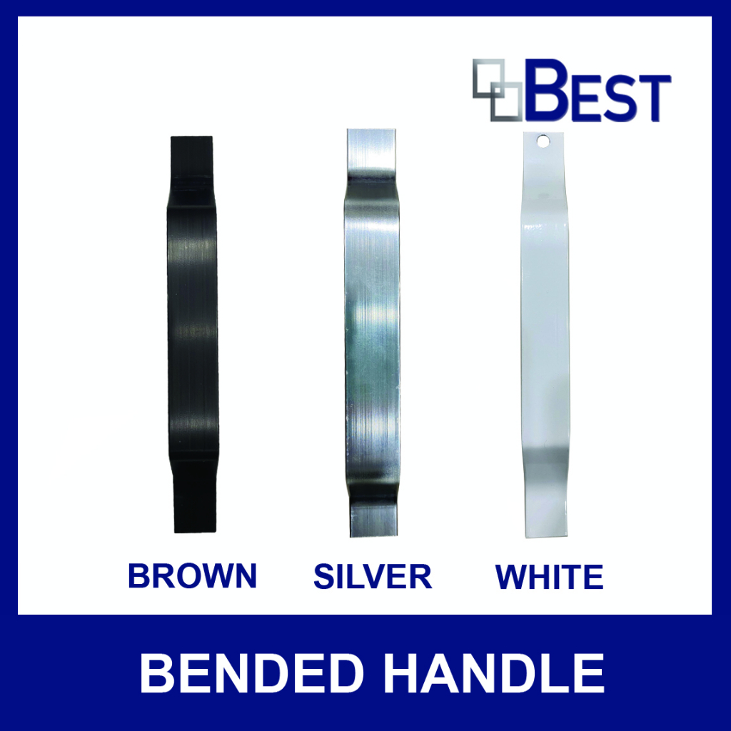 Aluminum Bended Handle (Silver, Bronze, White) | Shopee Philippines