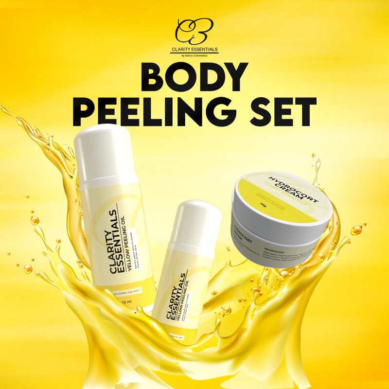 Body Peeling Set | Clarity Essentials | Shopee Philippines