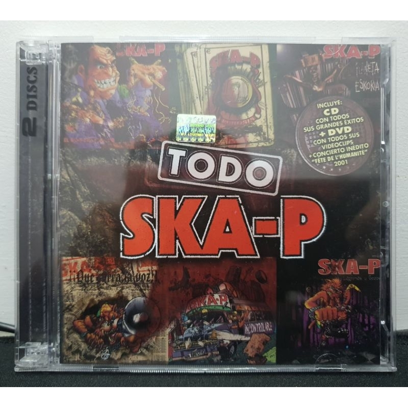 SKA-P TODO CD/DVD SPANISH SKA PUNK | Shopee Philippines