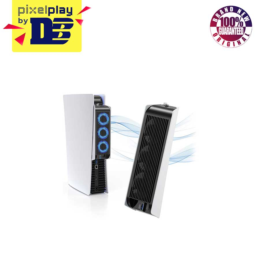 Kiwihome Cooling Fan (MT-PX07-WT) For PS5 With Led Light (White ...
