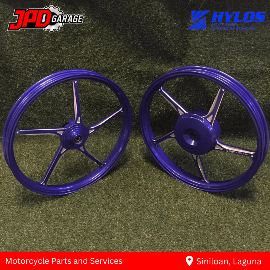 JPD Garage Hylos mags 17's Blue - Click 125 (24T) | Shopee Philippines