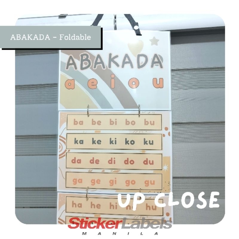 ABAKADA | Count 1-100 | Alphabet | Count 1-20 Hanging and Foldable ...