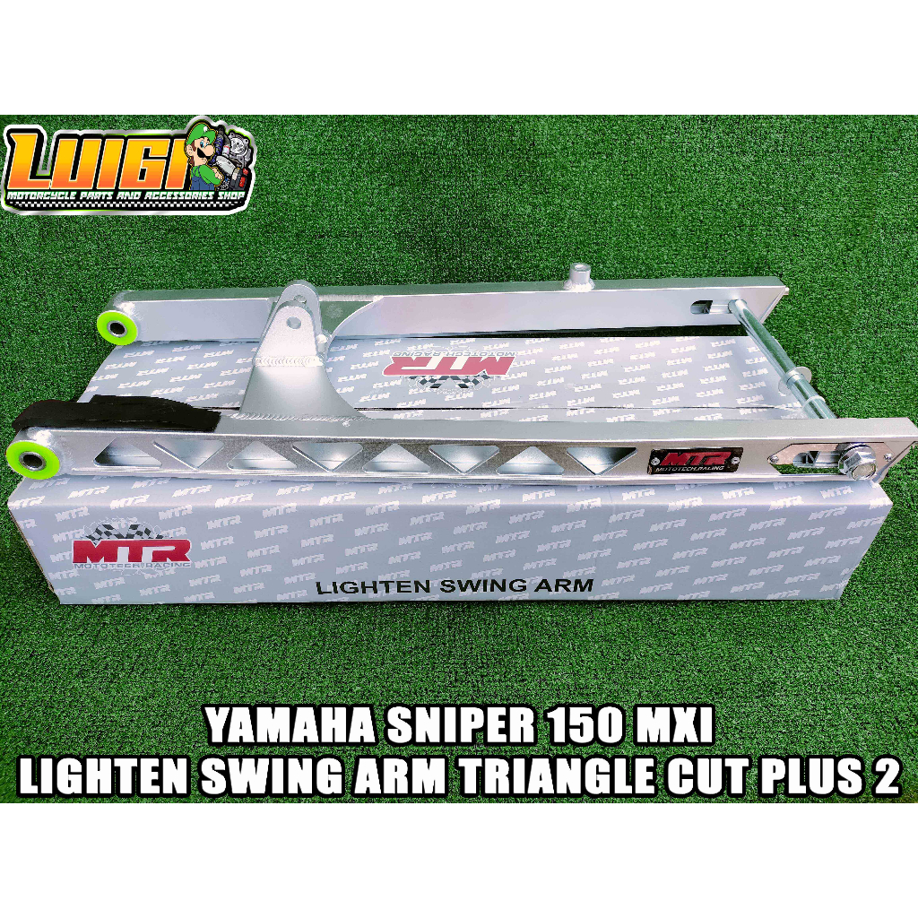 MTR YAMAHA SNIPER 150 MXI LIGHTEN SWING ARM TRIANGLE CUT PLUS 2 ...