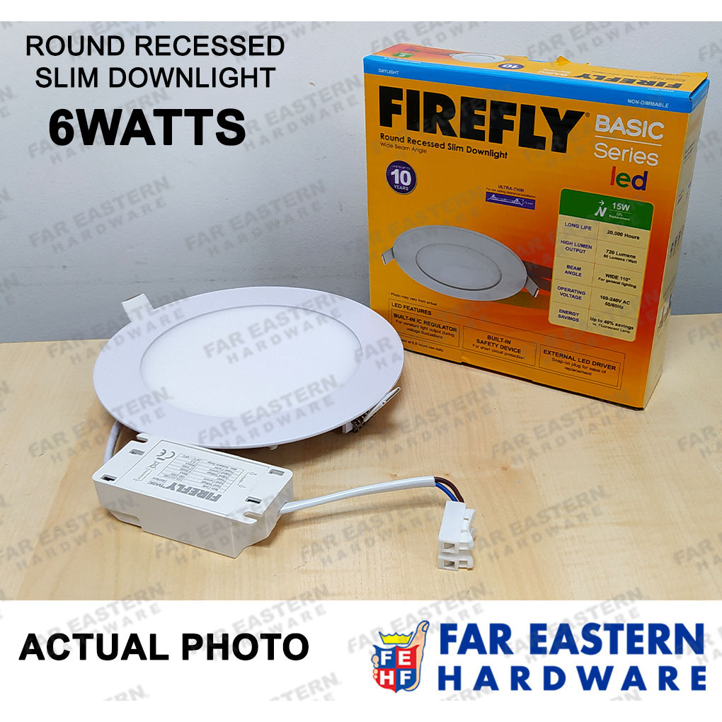 FIREFLY LED Down Light Warm White | Cool Daylight Round | Square ...